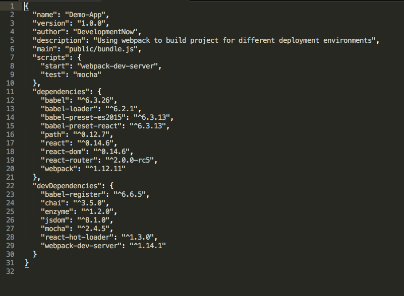 Injecting Server URLs Using Webpack – DevelopmentNow