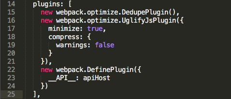 Injecting Server URLs Using Webpack – DevelopmentNow
